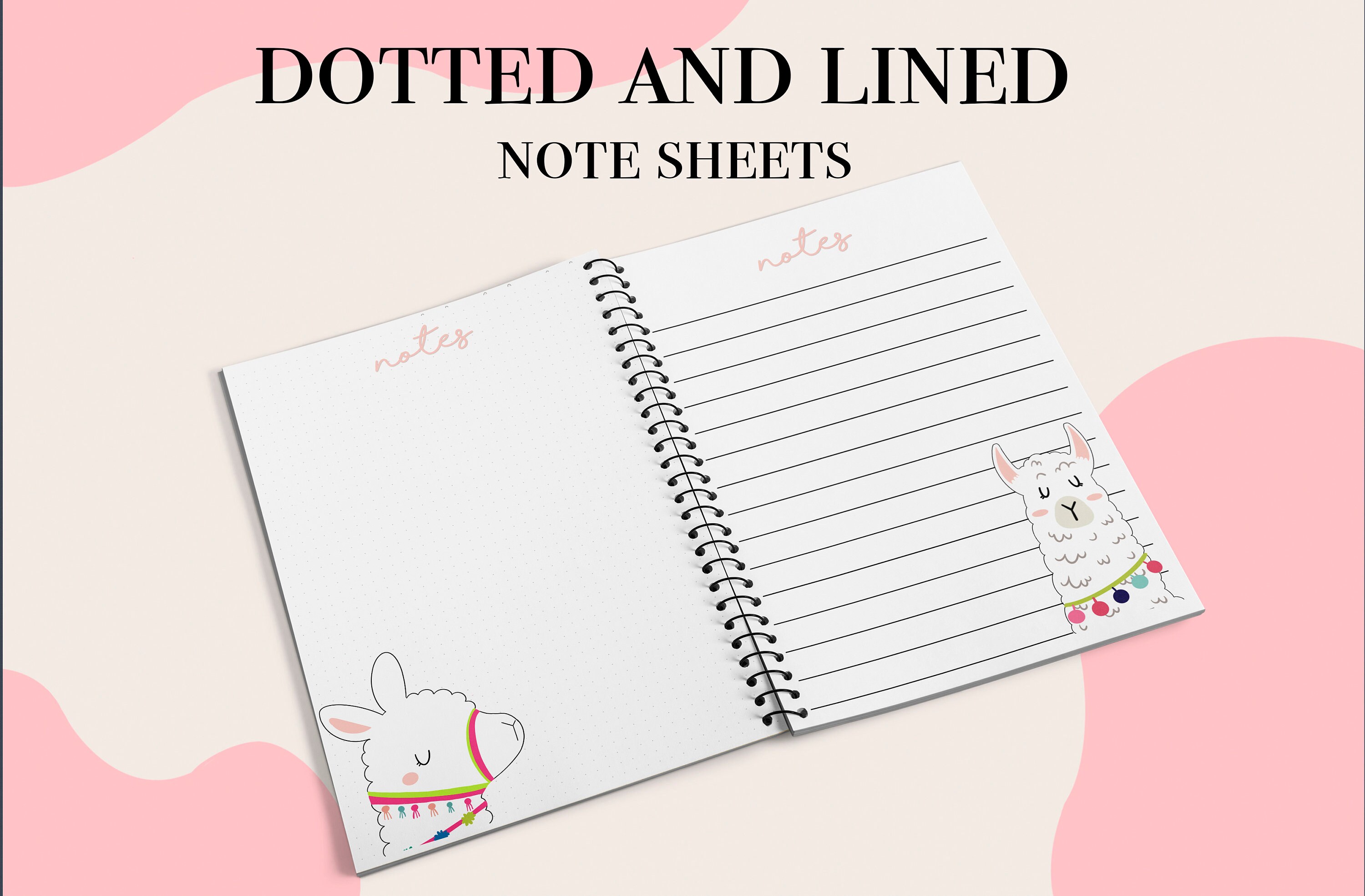 No Probllama Weekly Planner Printable, Weekly Planner, Monthly Planner ...