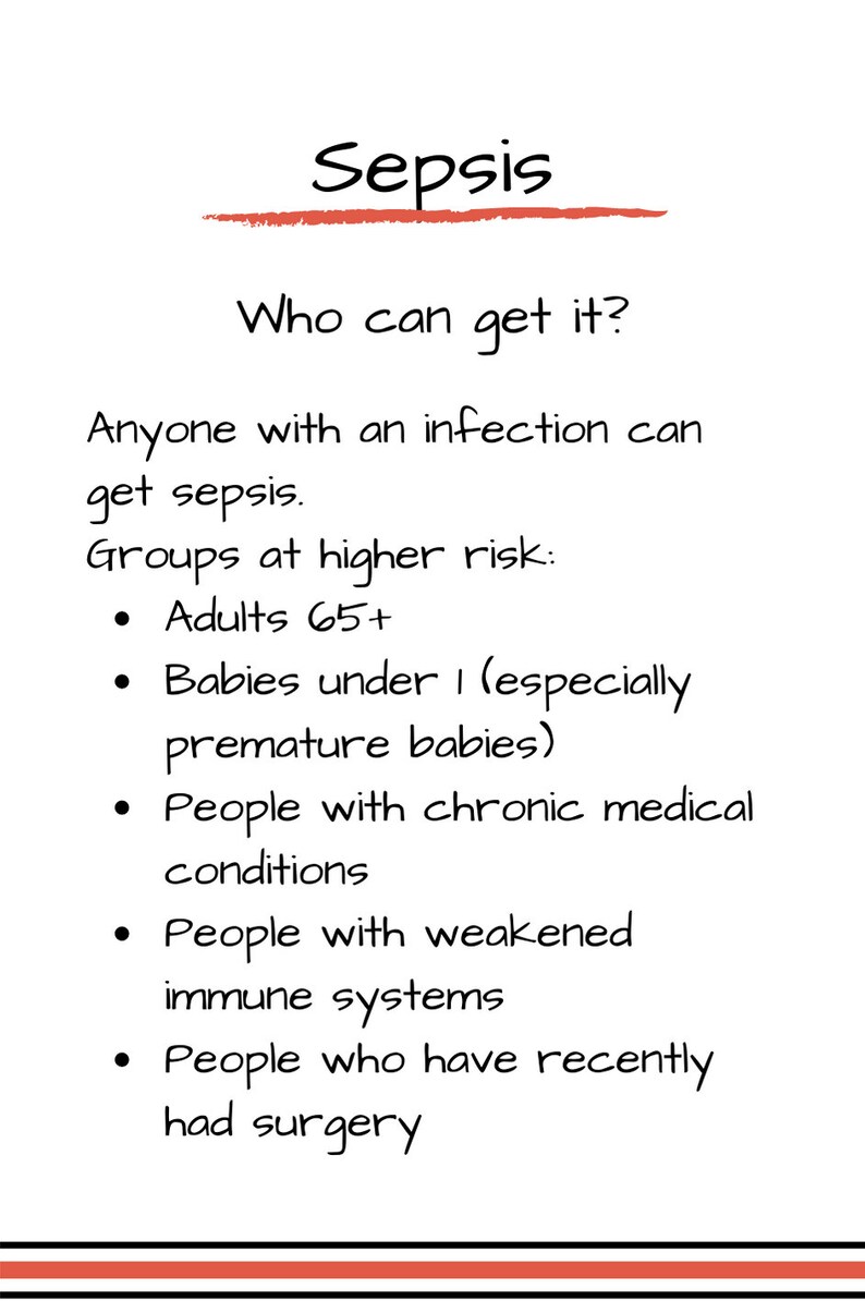 Sepsis Revision Notes *digital Download* - Etsy