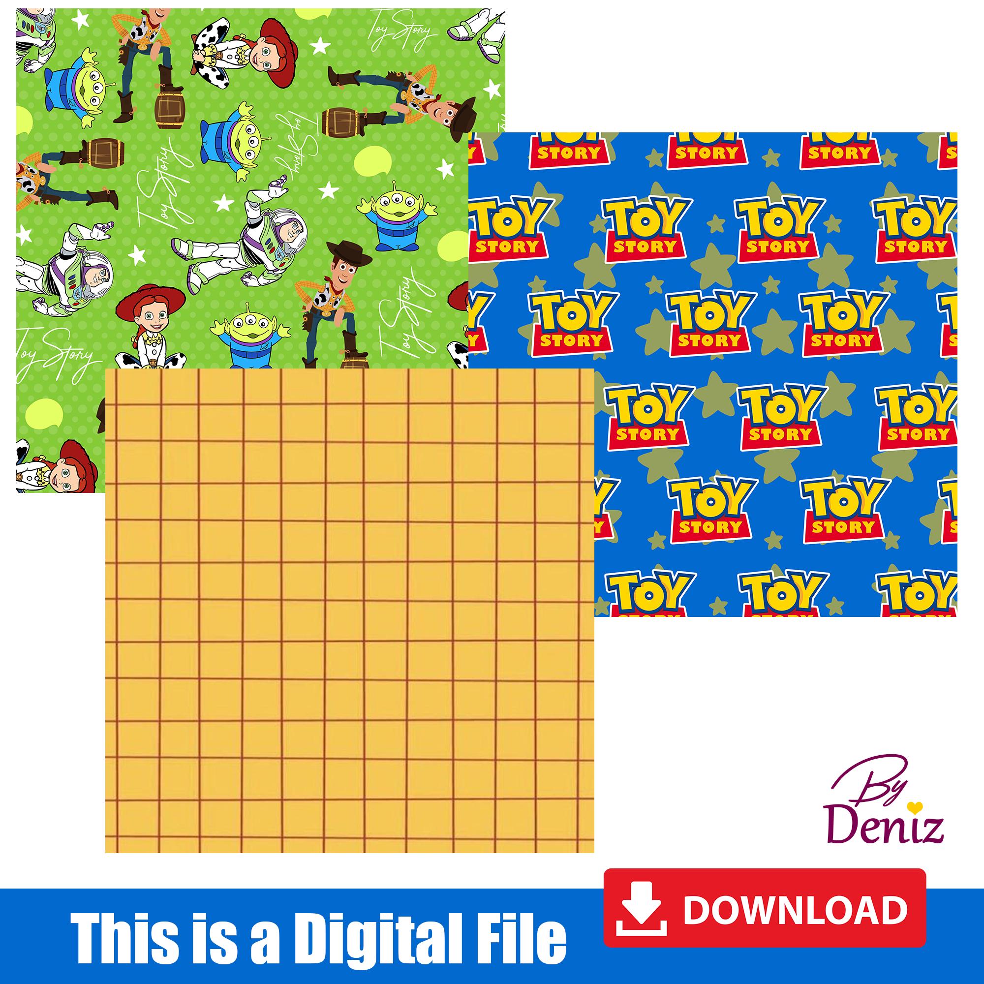 6 Toy Story Digital Paper Digital Download - Etsy