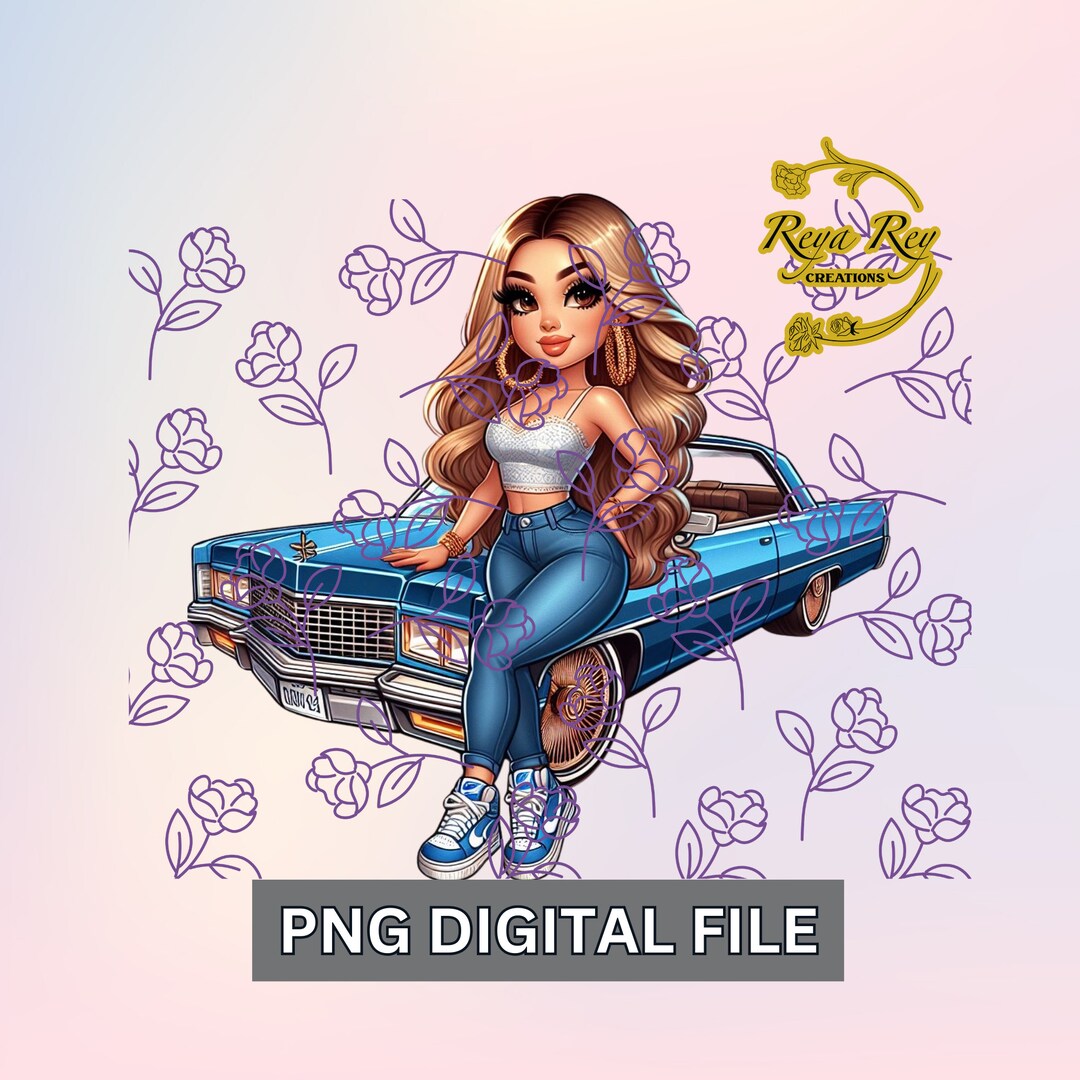 Chicano-Chicana-Lowrider-Oldies-PNG-Subliminación-Cricut-Cameo-DTF-Eco ...