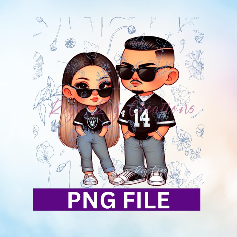 Raiders, Football PNG, Couple, Cute Chicano Couple, Chola PNG, Cholo ...