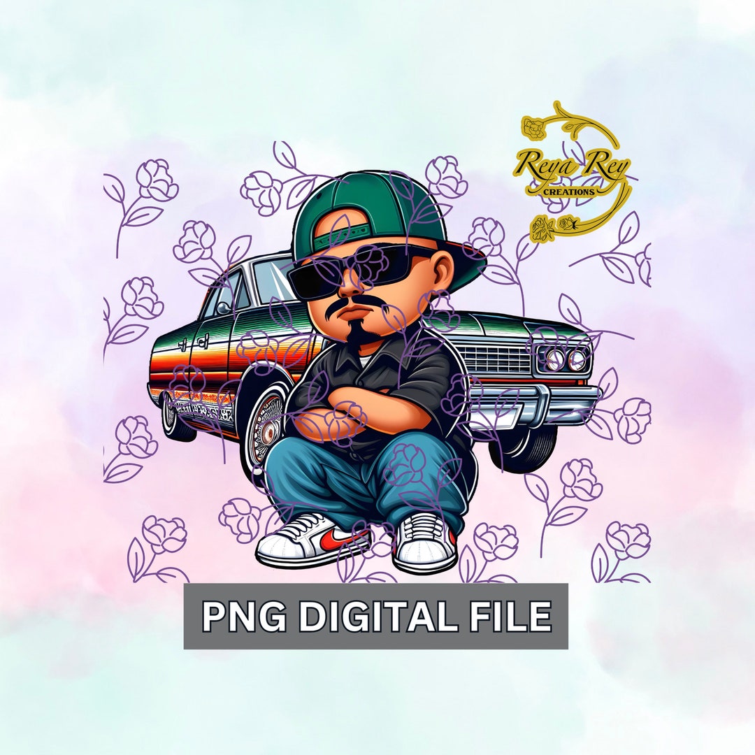Chicano-Chicana-Lowrider-Oldies-PNG-Subliminación-Cricut-Cameo-DTF-Eco ...