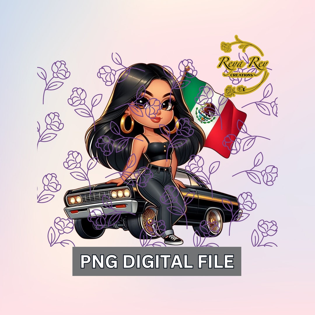 Chicano-chicana-lowrider-oldies-png-sublimination-cricut-cameo-dtf-eco ...
