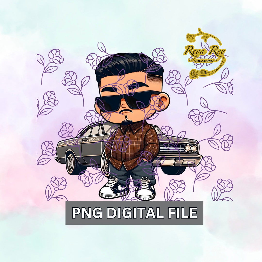 Chicano-chicana-lowrider-oldies-png-sublimination-cricut-cameo-dtf-eco ...