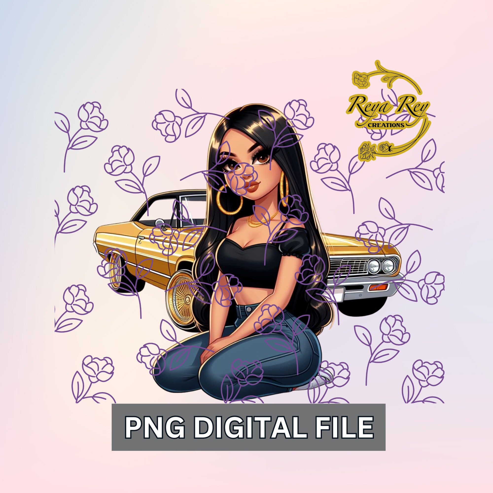Chicano-chicana-lowrider-oldies-png-sublimination-cricut-cameo-dtf-eco ...