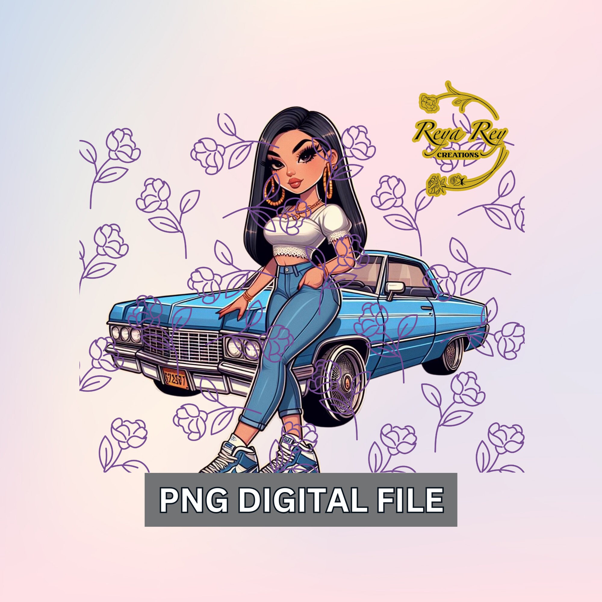 Chicano-chicana-lowrider-oldies-png-sublimination-cricut-cameo-dtf-eco ...