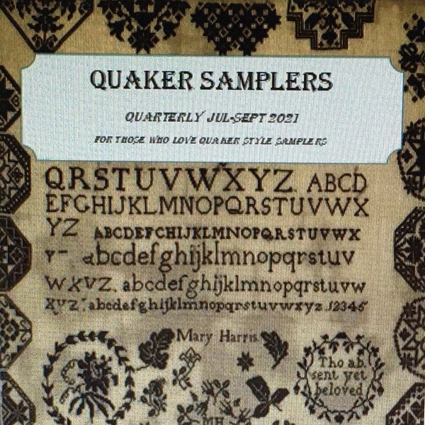 Quaker Samplers - Etsy