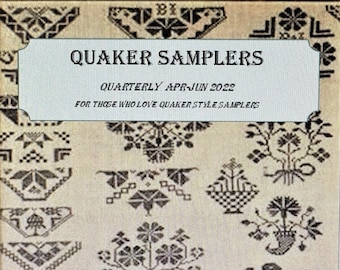 Quaker Sampler Magazine - Etsy