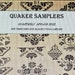 Quaker Sampler Magazine - Etsy