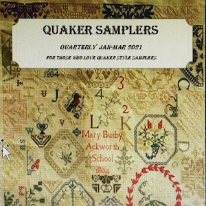 Quaker Samplers Magazine - Etsy