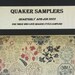 NEW BOOK! Quaker Samplers in Cross Stitch PDF Book Uses the Beautiful Medallion Motifs and ...