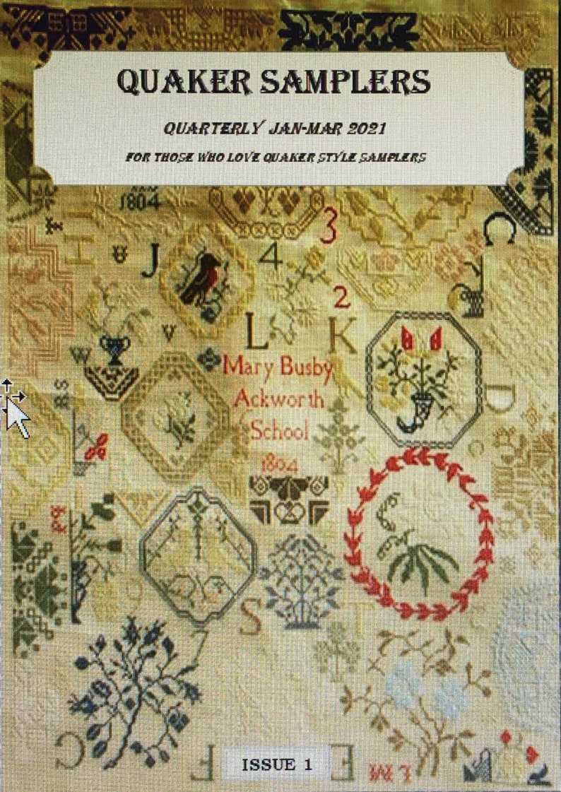 Quaker Samplers Magazine - Etsy