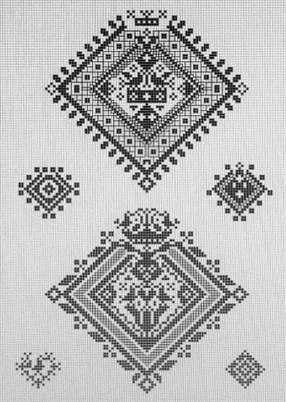 Quaker Motif Collection Contains Medallions and Motifs for You to ...