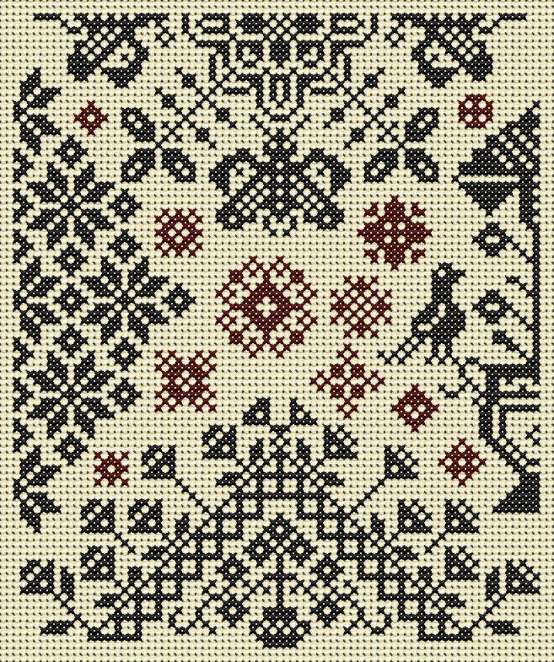 NEW BOOK! Quaker Samplers in Cross Stitch PDF Book Uses the Beautiful ...