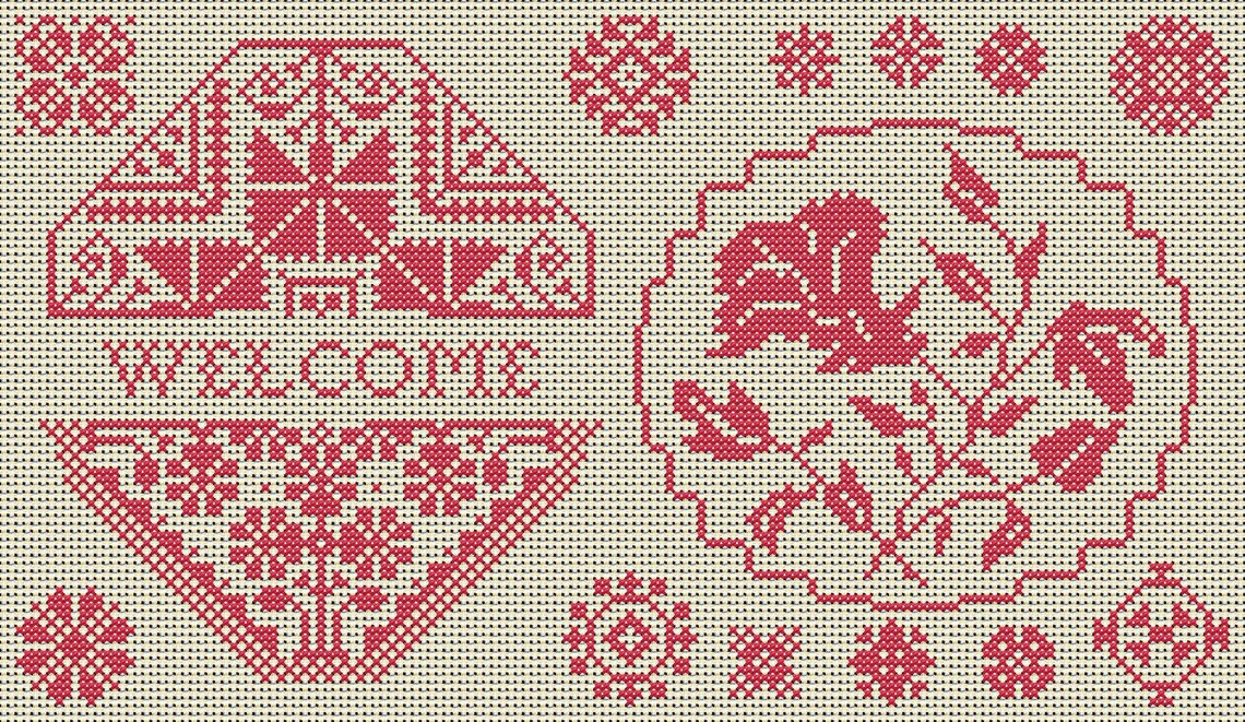 Quaker Samplers Magazine - Etsy