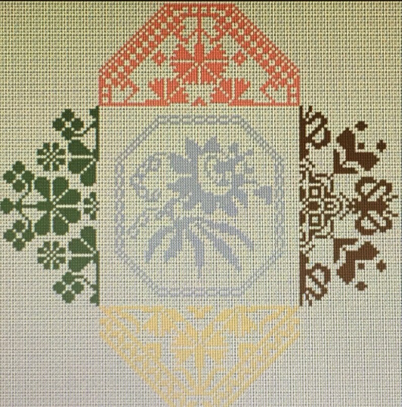 Quaker Samplers in Cross Stitch PDF Book Uses the Beautiful Medallion Motifs and Patterns to ...