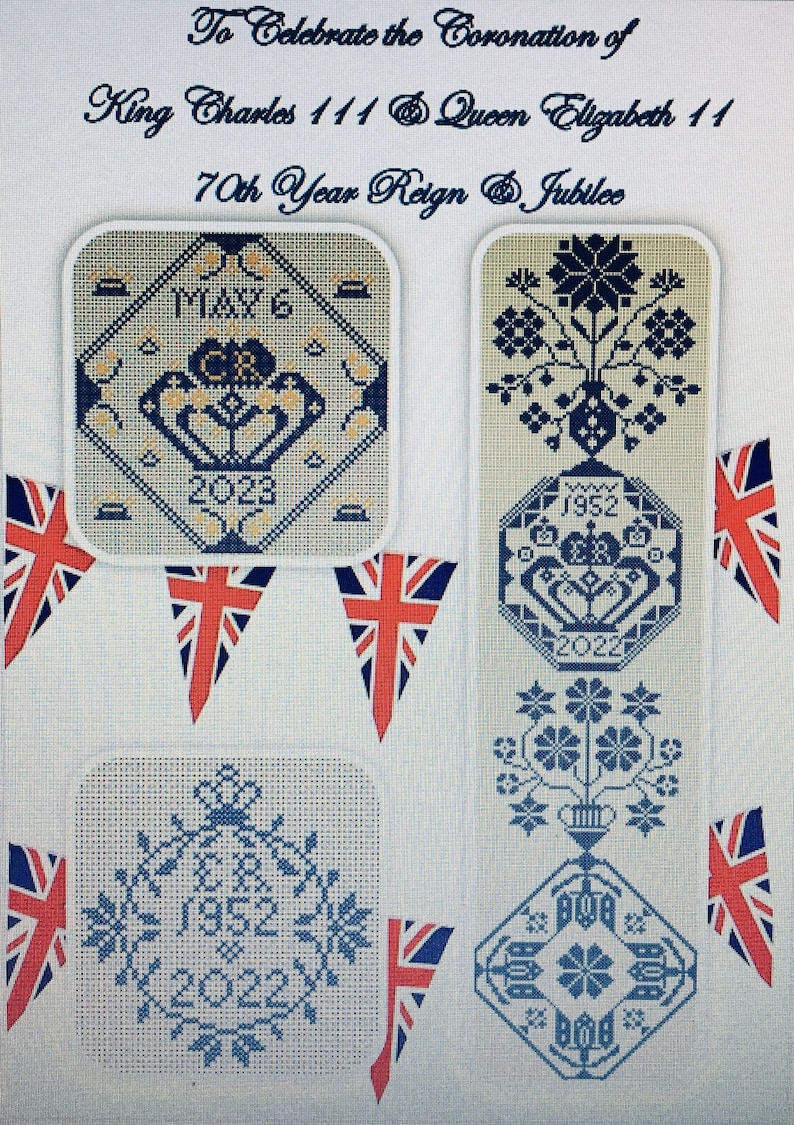 Quaker Commemorative Royal Samplers - Etsy