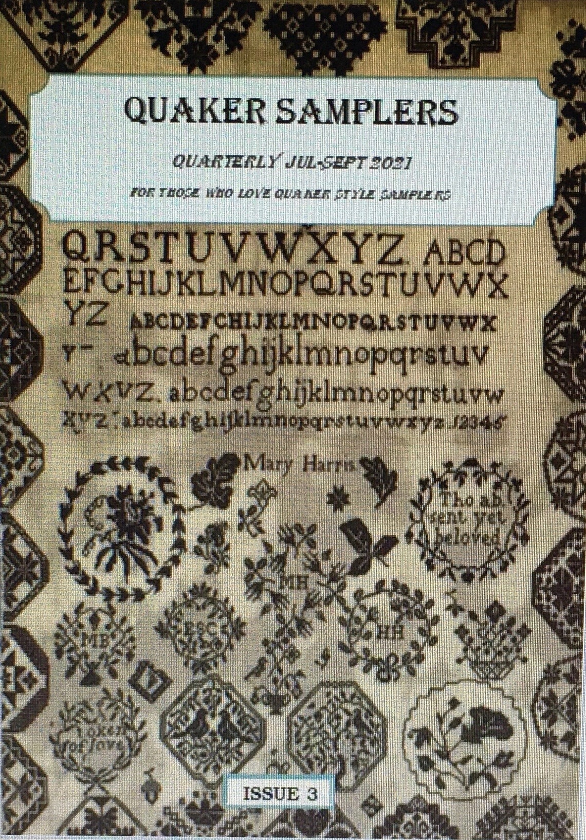 Quaker Samplers Magazine - Etsy