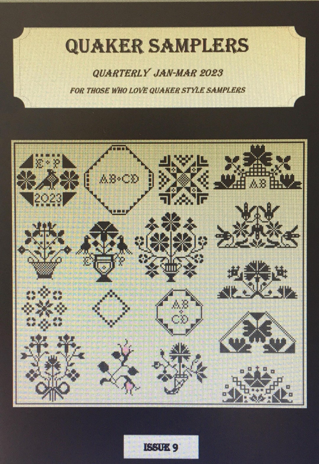 Quaker Samplers Magazine - Etsy