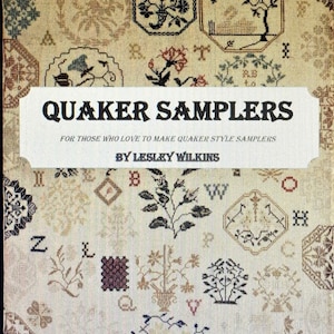 NEW BOOK! Quaker Samplers in Cross Stitch PDF Book Uses the Beautiful ...