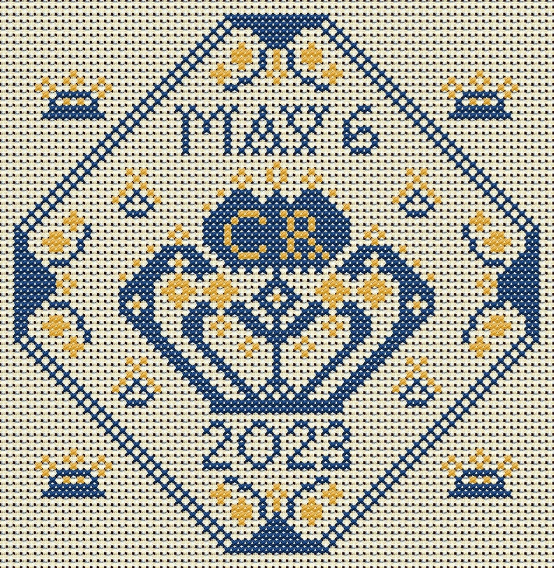 Quaker Commemorative Royal Samplers - Etsy