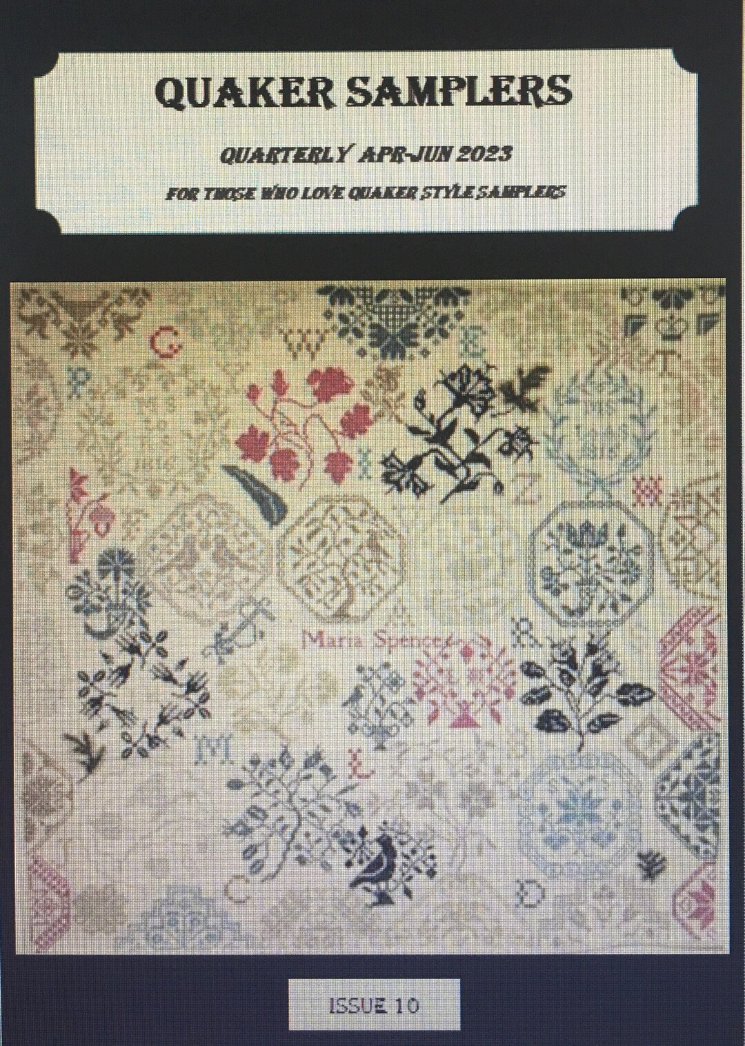 Quaker Samplers Magazine - Etsy