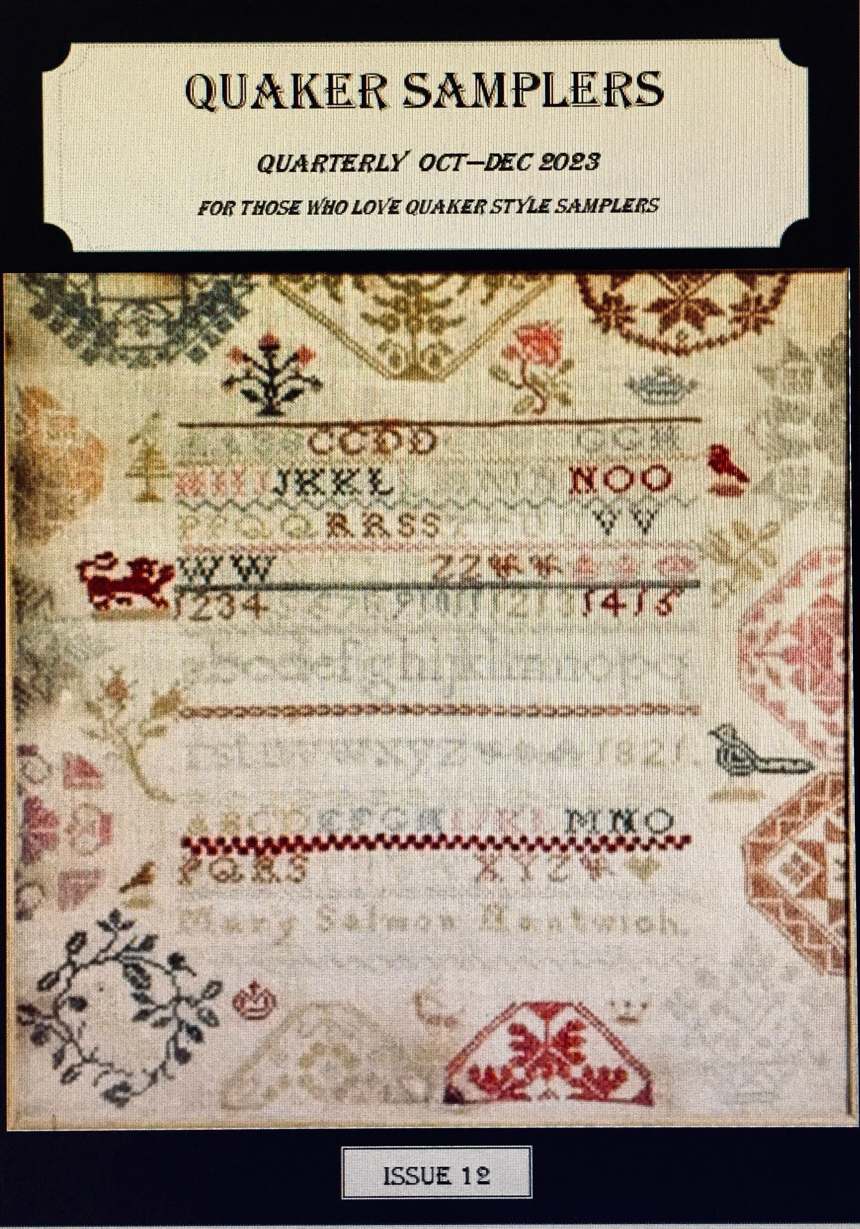 Quaker Samplers Magazine - Etsy