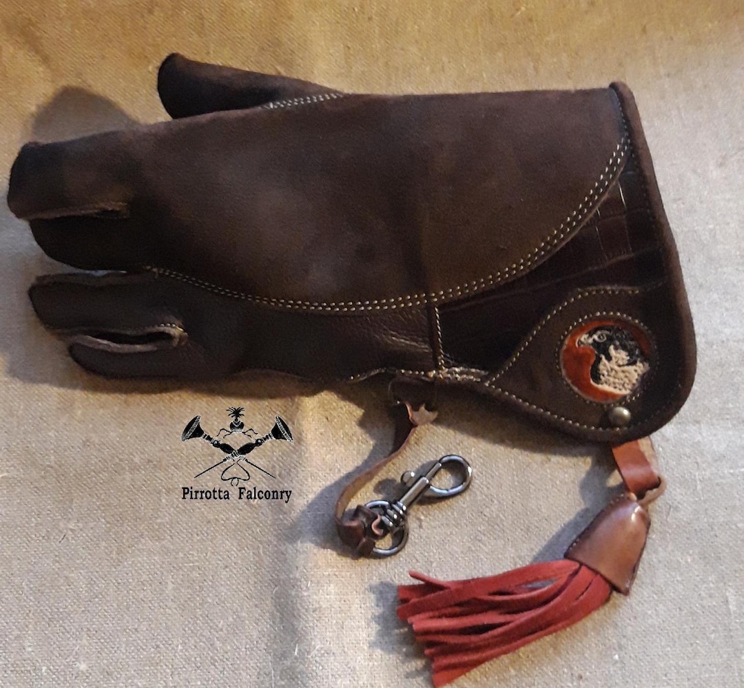 Falconry Glove Short Leather Falconry Glove Falconry Equipment ...