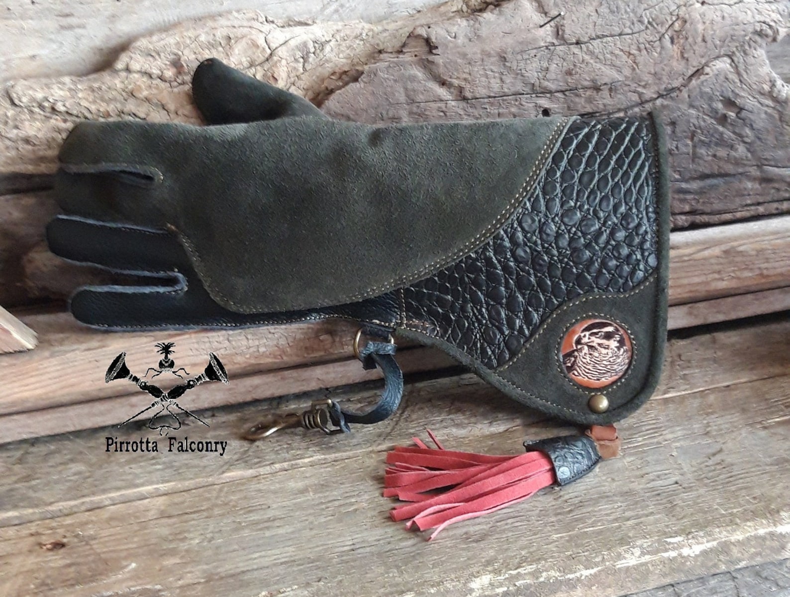 Falconry Glove Leather Falconry Glove Falconry Accessories - Etsy