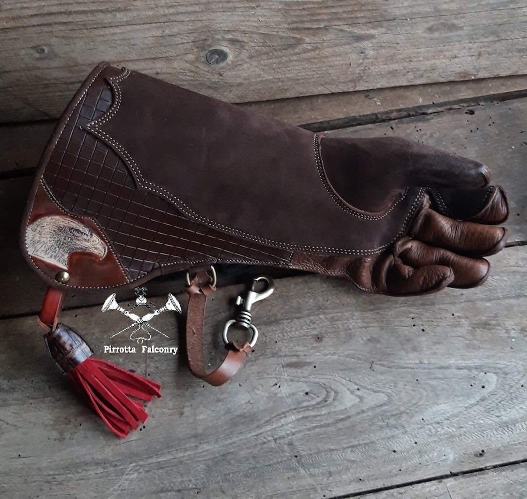 Falconry Glove - Eagle Glove - Falconry Equipment - Medieval - Medieval ...