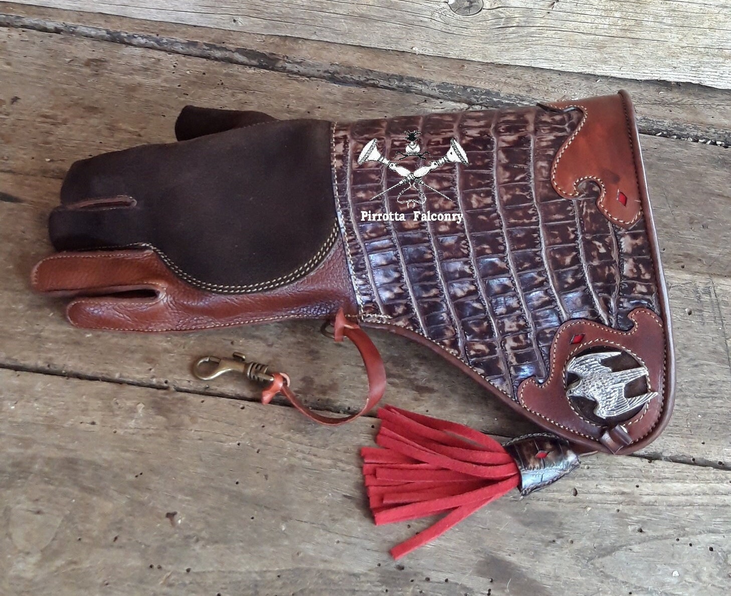 Falconry Glove Limited Edition Medieval Leather Glove Historical ...