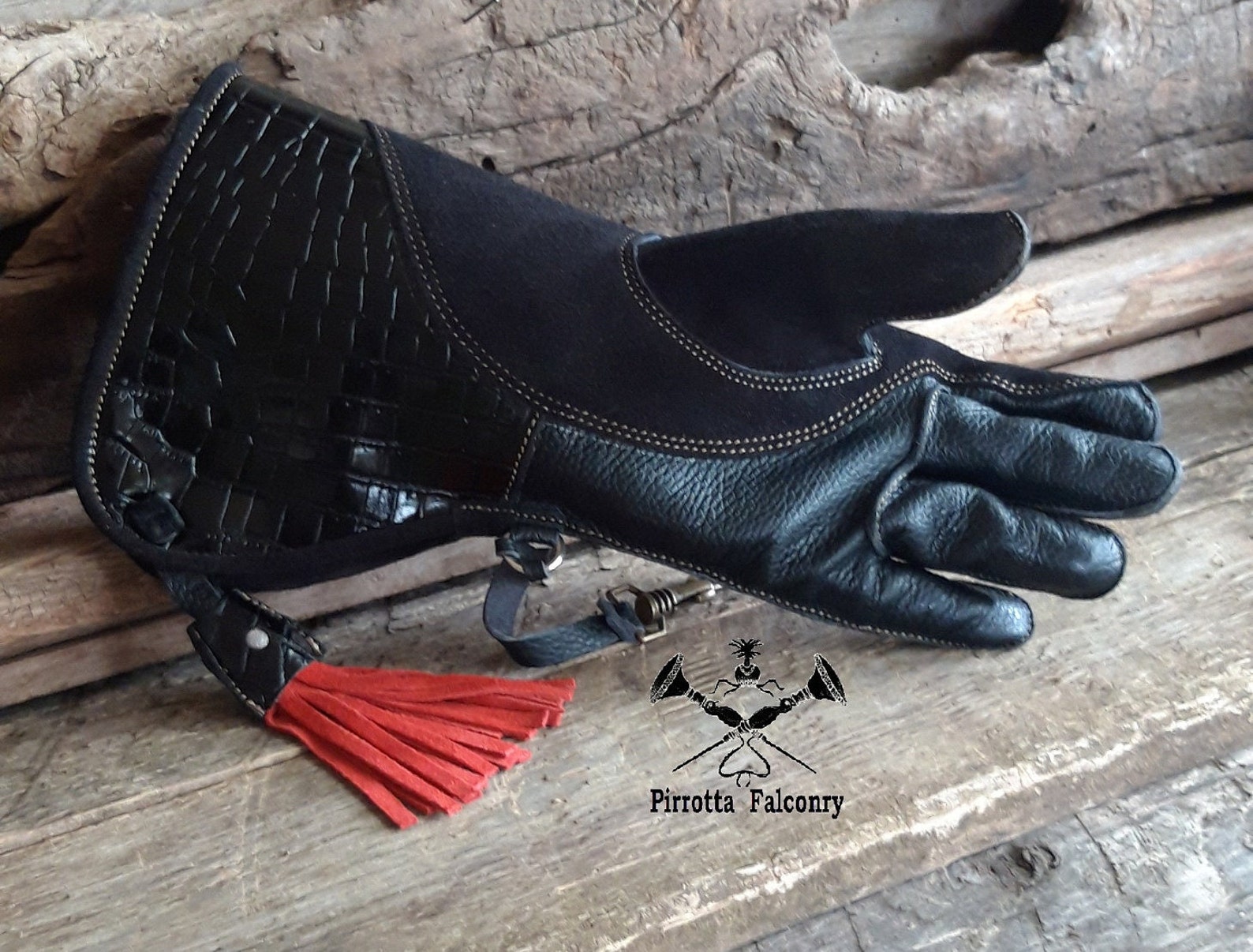 Falconry Glove Sculpture Glove Leather Falconry Glove - Etsy