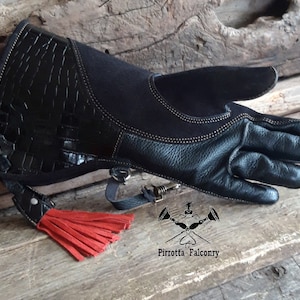 Falconry Glove - Sculpture Glove - Leather Falconry Glove - Falconry ...