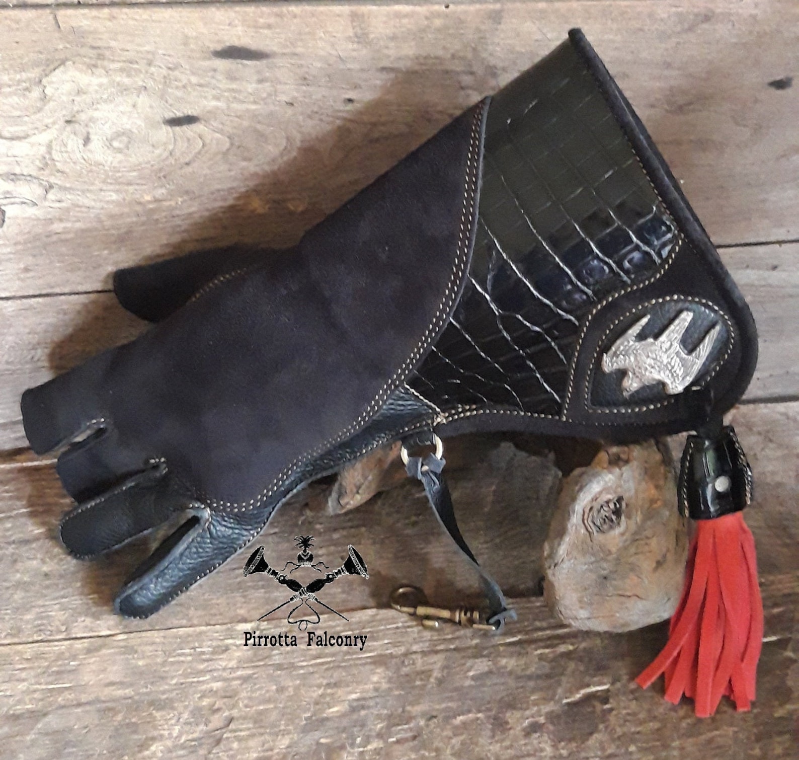 Falconry Glove Sculpture Glove Leather Falconry Glove - Etsy