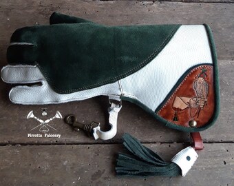 Falconry Glove Leather Falconry Glove Falconry Accessories Medieval ...