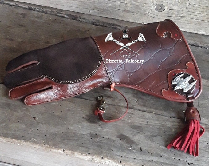 Falconry Glove Leather Falconry Glove Falconry Accessories Medieval ...