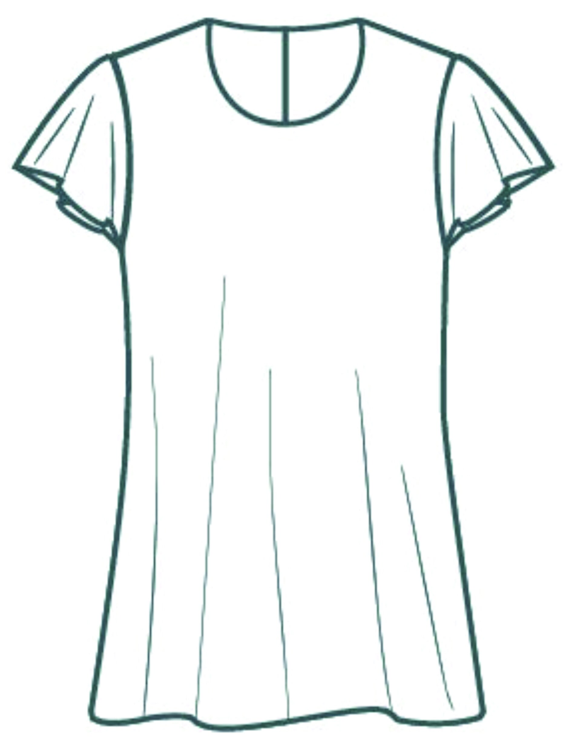 Ladies Flared Top - PDF - Digital Pattern - Sizes Are in US 2 - US 30 ...