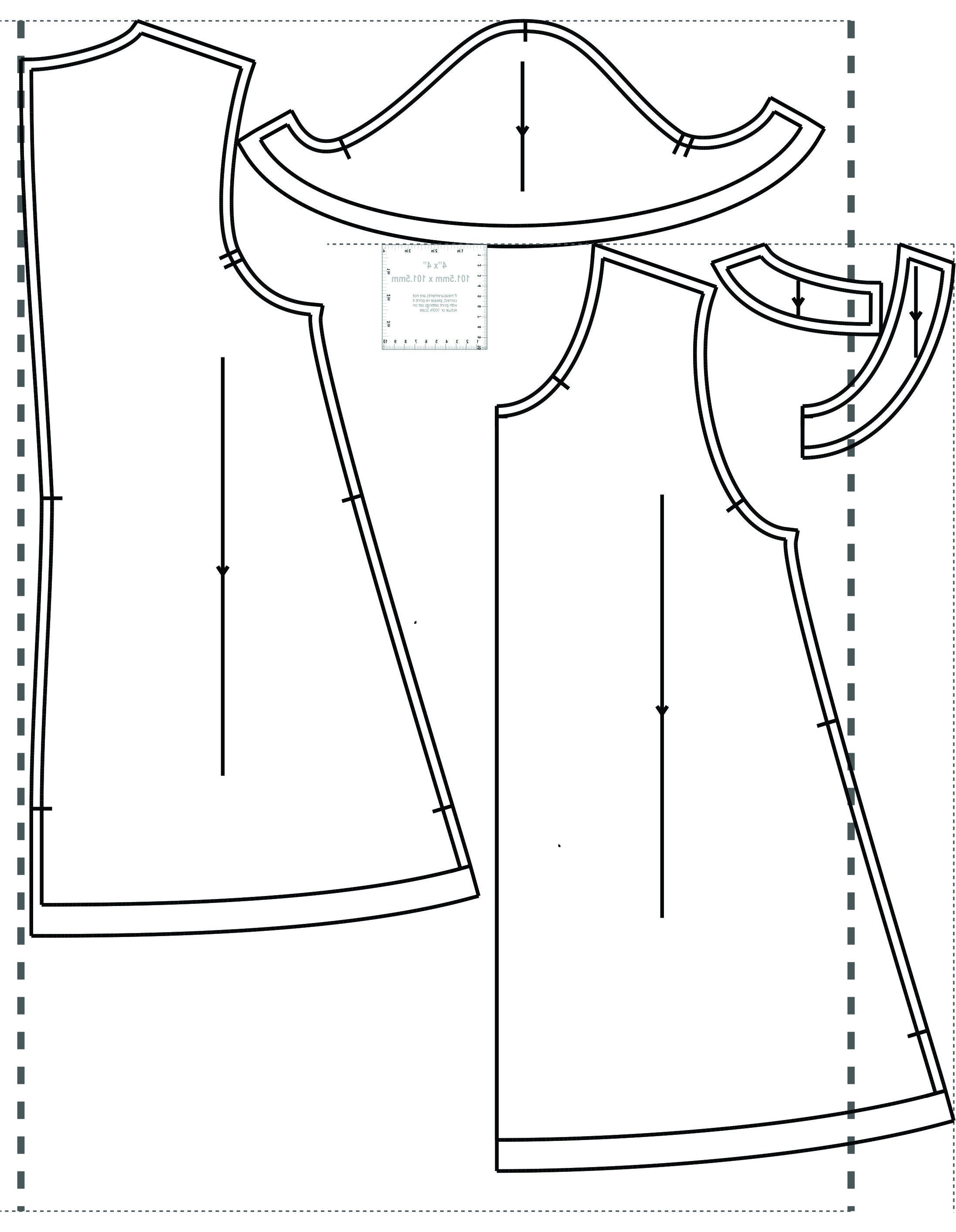 Ladies Flared Top - PDF - Digital Pattern - Sizes Are in US 2 - US 30 ...