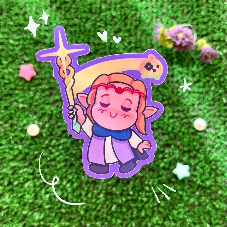 Princess Zelda Sticker Echoes of Wisdom the Legend of Zelda TLOZ - Etsy