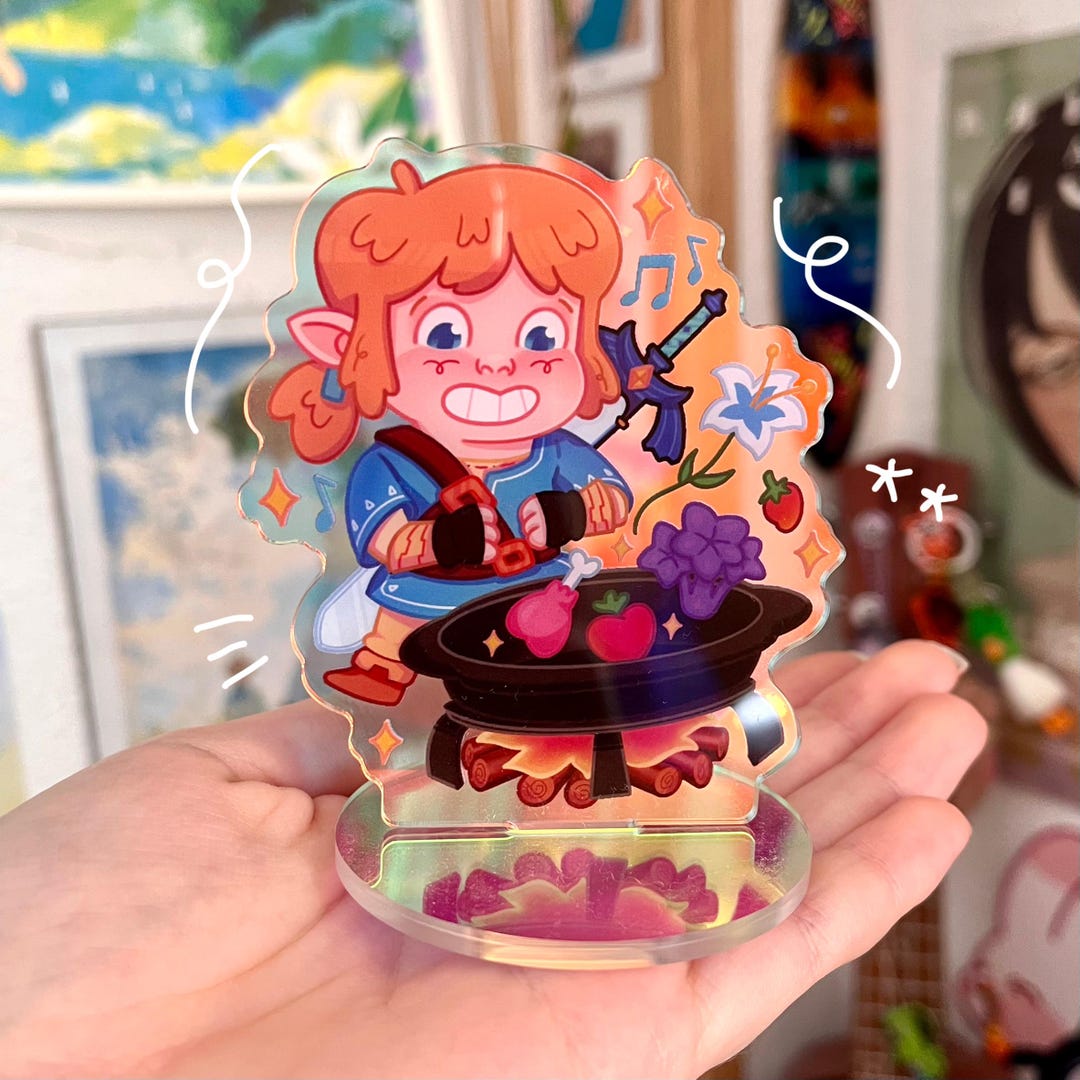 BOTW Acrylic Rainbow Standee/ the Legend of Zelda/ Hero / Color Change ...