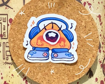 Baby Bill Cipher Sticker ||| Gravity Falls - Etsy