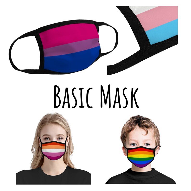 LGBTQ Pride Collection Face Mask - Etsy