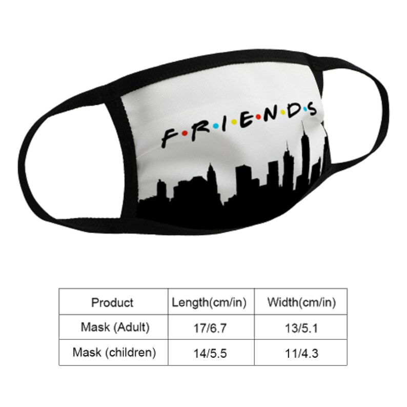 Friends TV Show Face Mask Covering Collection - Etsy
