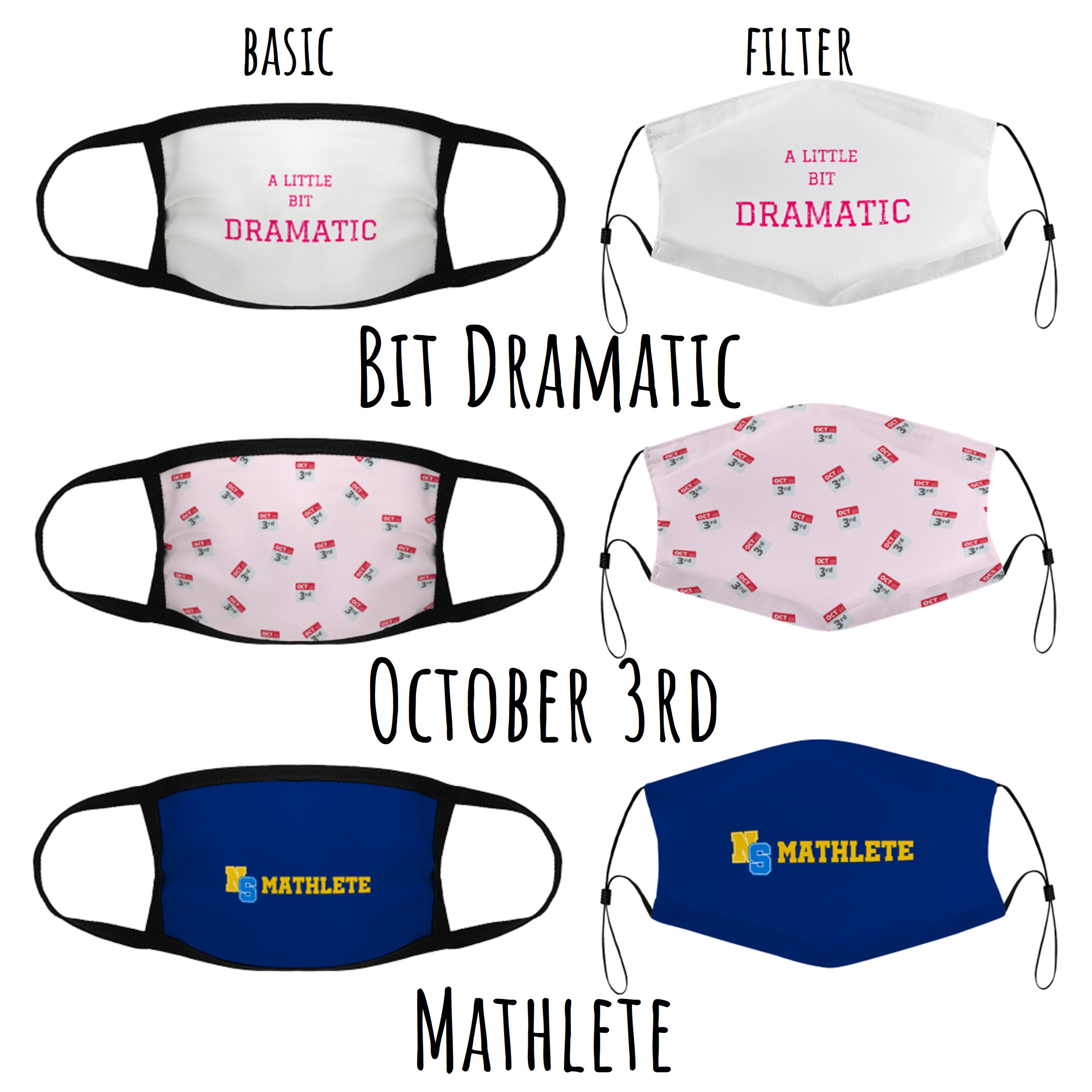 Mean Girls Face Mask Covering Collection - Etsy UK