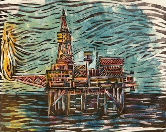 Oil and Gas Wall Art - Etsy UK