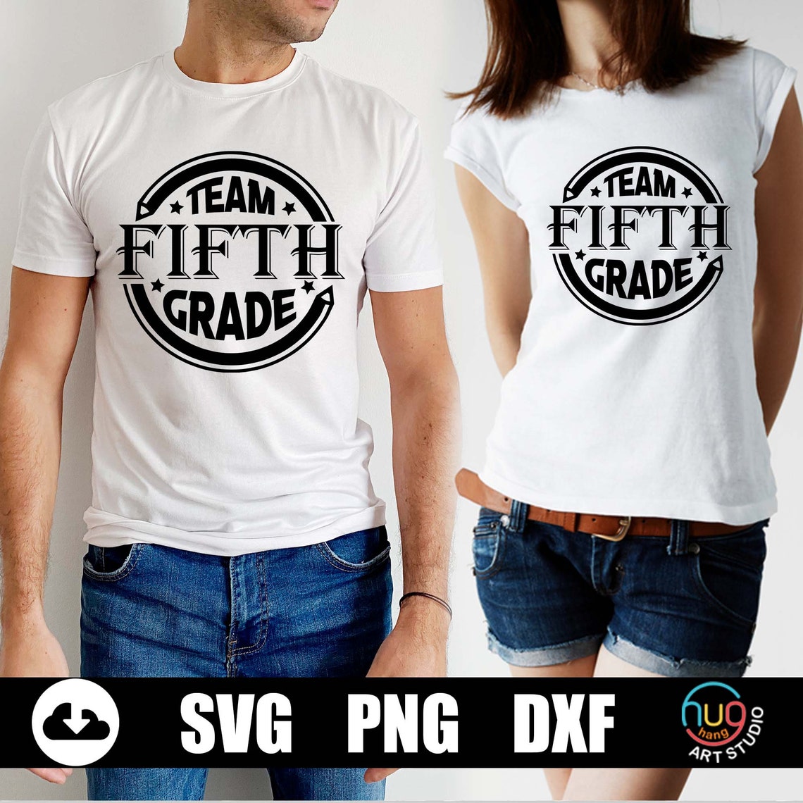 Team Fifth Grade Svg 5th Grade Squad Svg First Day of School - Etsy