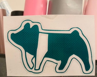 Show Hog Stickers - Etsy