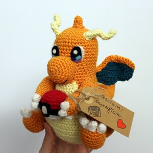 Dragonite Crochet Pattern - Etsy