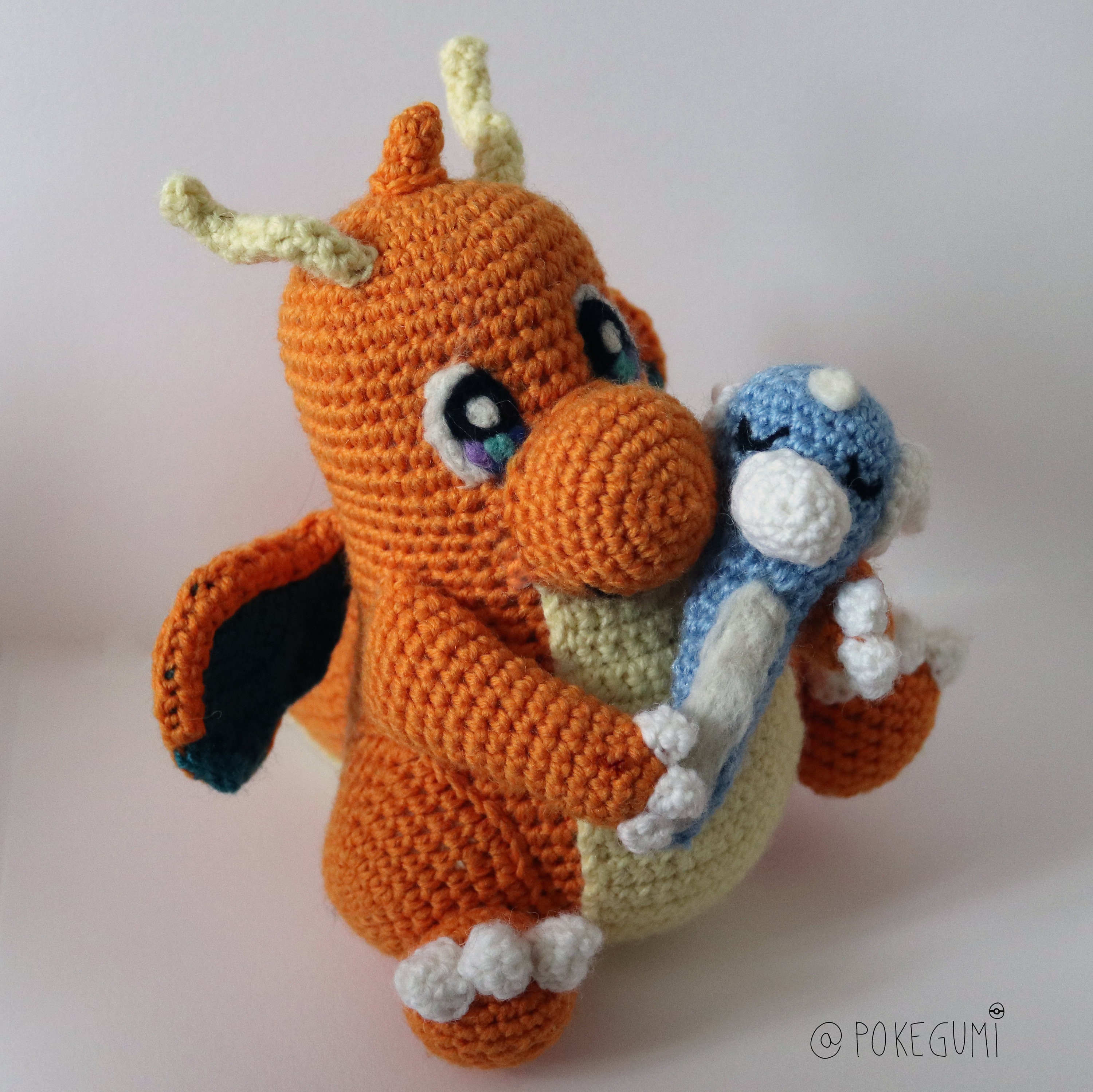 Patrón de crochet dragonita - Etsy España