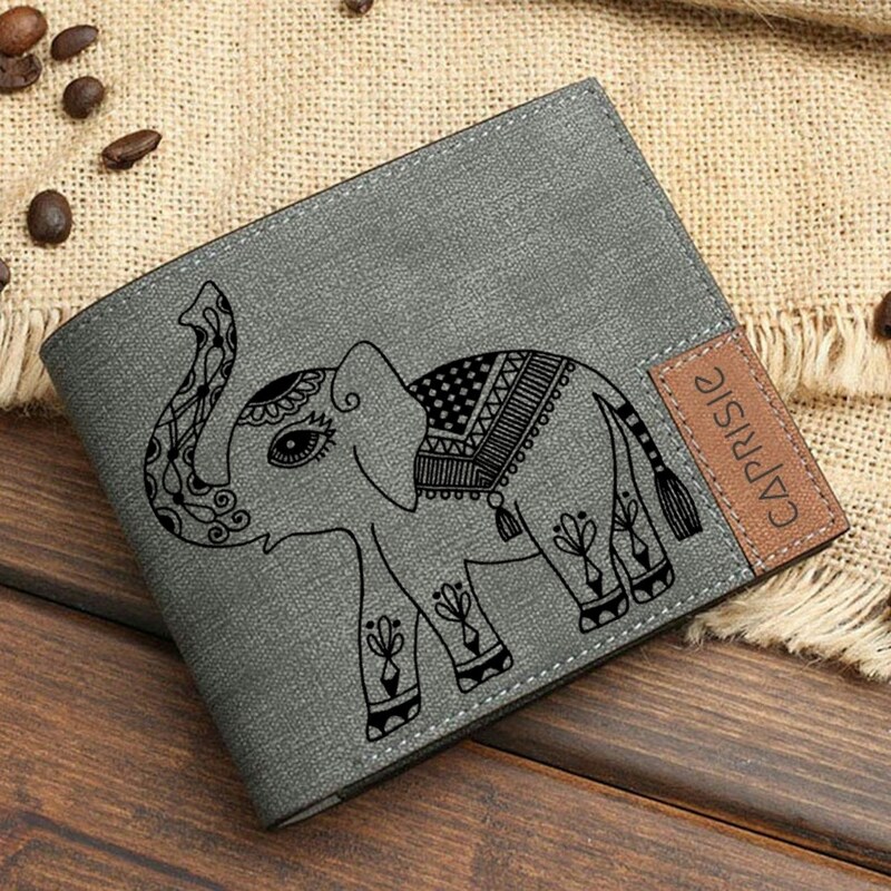 Elephant Wallet - Etsy